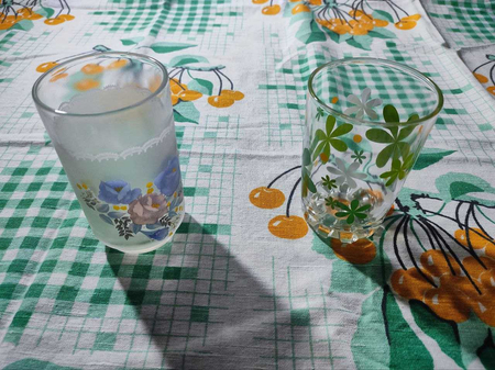 стеклянные стаканы