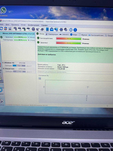 Acer Core i5 Ideal holatda