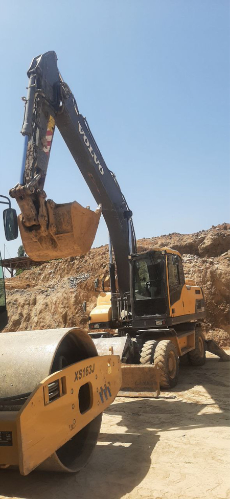 Продается эксковатор VOLVO EW205D