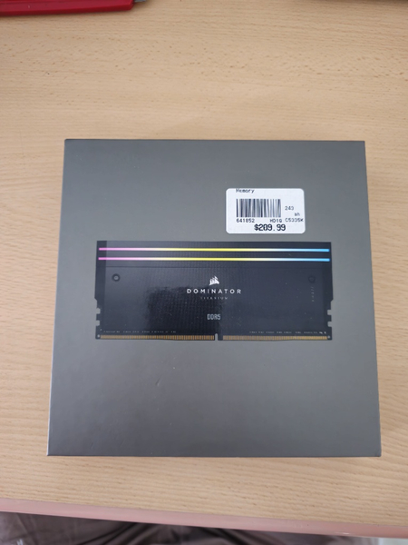 Corsair Dominator Titanium Ddr5 32GB 6600mhz