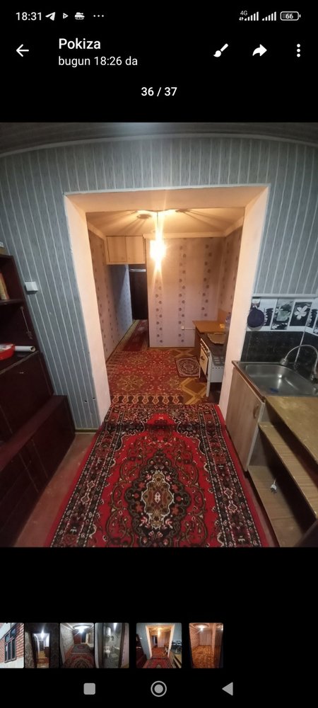 Сирочна сотилади 2 хонали 1 эташ