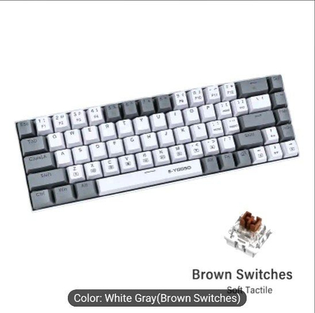 E-YOOSO Z-686 Mechanical Gaming keyboard with Backlighting