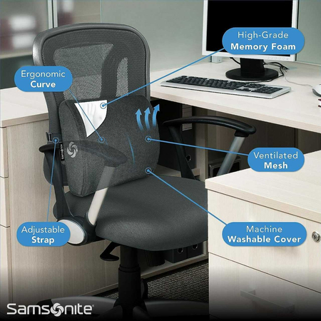 Подушка автомобильная для спины Samsonite