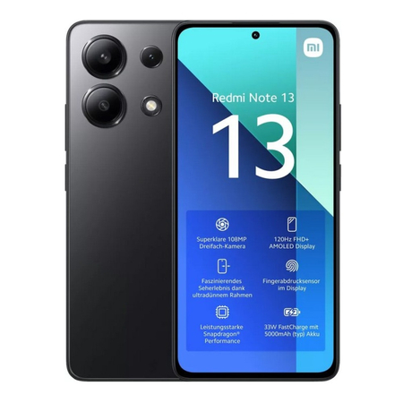 Новый!!! Redmi Note 13 8/256GB Midnight Black за 185 у.е!