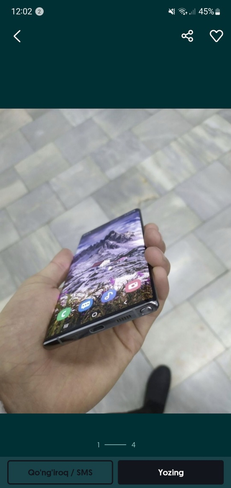 SAMSUNG NOT 10 12/256 yevro