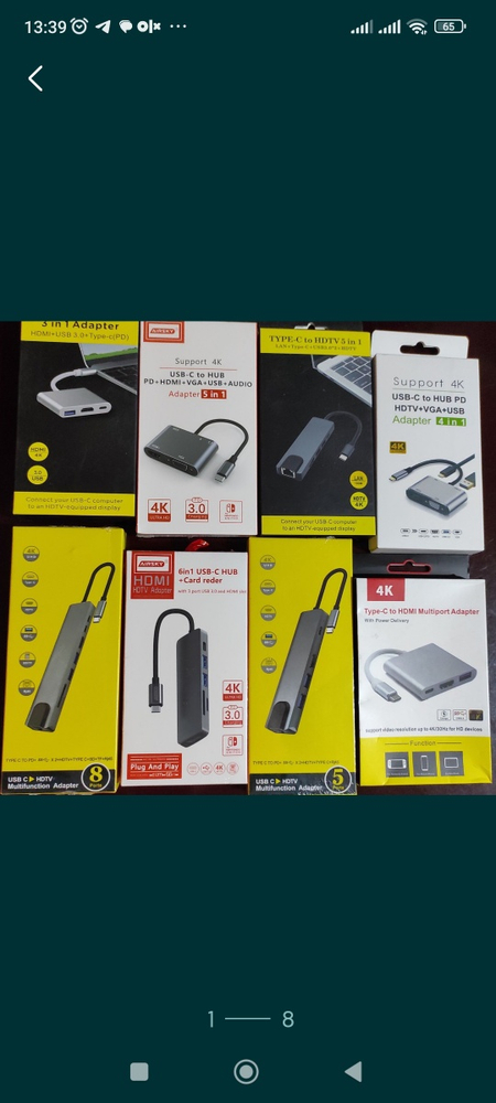 Скидка! Доставка! Type c hub hdmi ,lan,usb ,card rieder