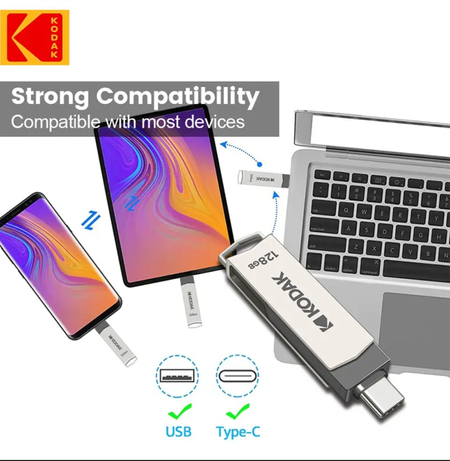 Kodak 64GB dual otg usb