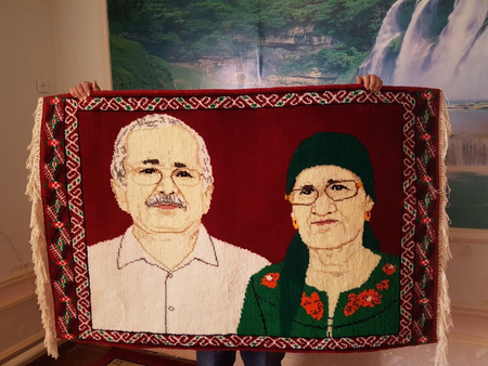Гилам портрет тукимиз