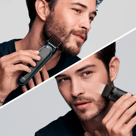 Trimmer Braun MGK3245, black/blue