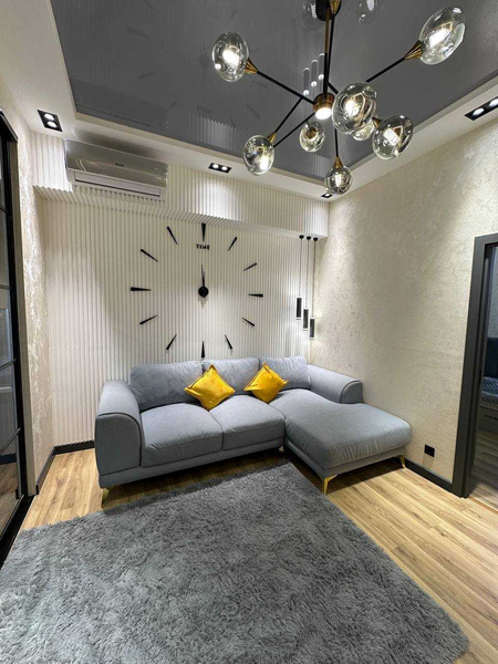 ЖК Nre Life,ул.Махтумкули,3-комнатная,5/9,65 м²,евроремонт,меб/тех