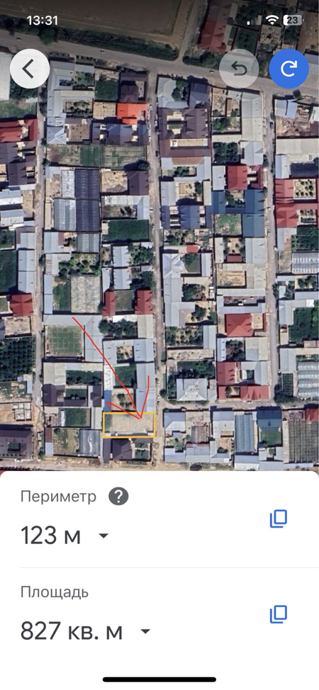 Участка Ер сотилади 8 соток - Парвоз, Кибрай