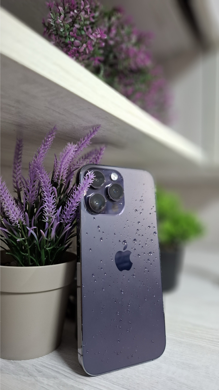 iPhone 14 Pro Max Purple 128GB. Ideal sostayaniye +Bonus. 90% емкость.