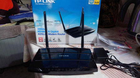 Роутер TP-LINK,300Mbps ADSL2+Modem Router, model TD-W8970