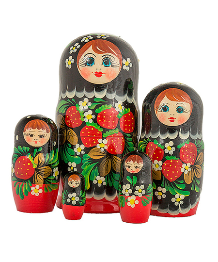 Матрешка Хохлома  ручная работа