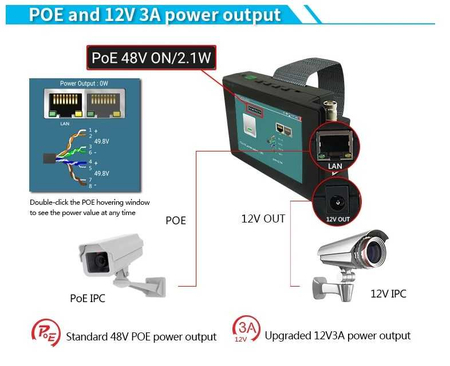 Тестер IP камер IPC-1800ADH Plus (4K/WiFi)