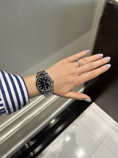 NEW Rolex Datejust 41mm Steel and White Gold 126334