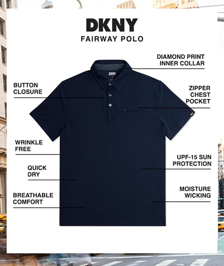 DKNY polo shirts L