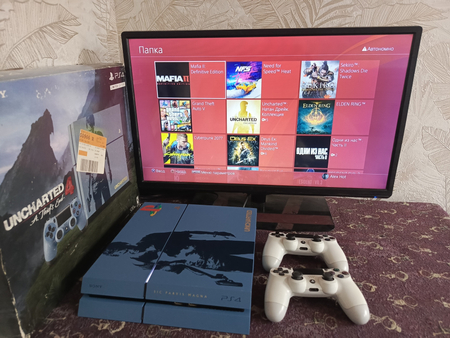 Ps4 лимитированная версия 1ТБ с топовими играми