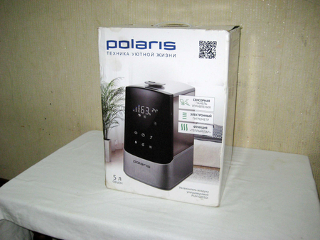 Увлажнитель воздуха ультразвуковой Polaris 5лт объем почти новая!