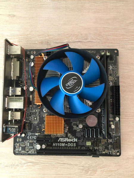 ASRock H110M-GDS + i5 7400 + Cooler + 8GB + 120GB SSD