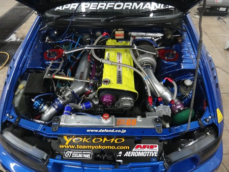 RB25DET 2,5 TURBO swap komplekt Motor