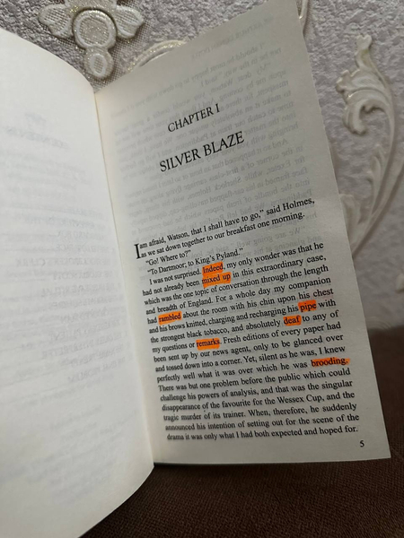 Книга о Воспоминаниях Шерлока Холмса на Английском