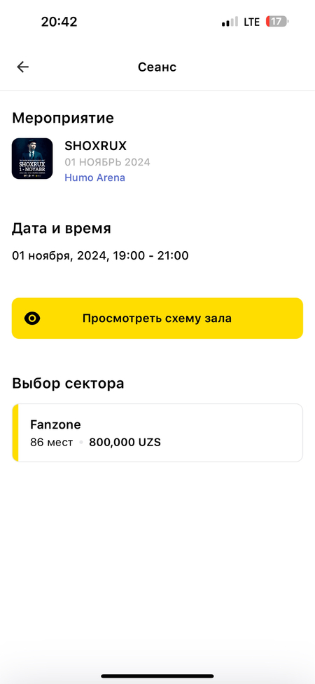 Shoxrux rep konsert fan zona
