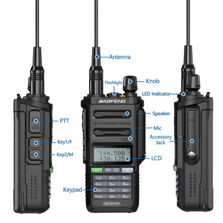 Рация Baofeng uv-9r pro 10wt