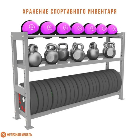 Стеллажи металлические