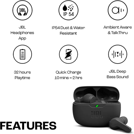 JBL Wave Beam Earbuds