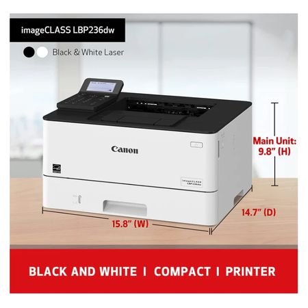 Принтер лазерньй Canon i-sensys LBP236dw ч/б A4