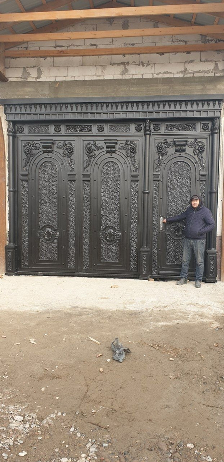 Барча турдаги темир дарвозалар ясаймиз. Даставка установкаси беепул