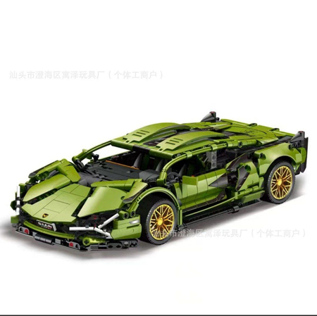 Лего/ Lego машина Lamborghini 1400+ деталей, качество отличное!!