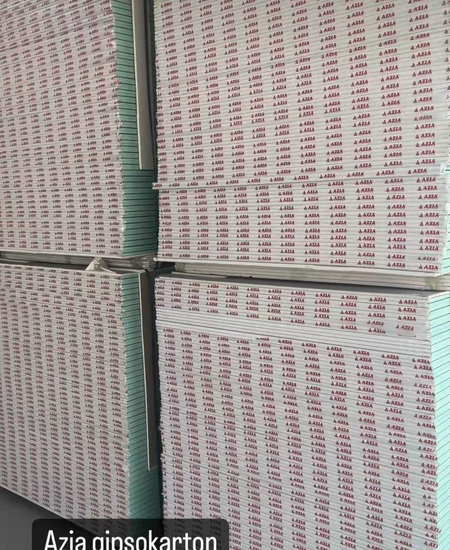 Eng sifatli va arzon gipsakarton bizda
