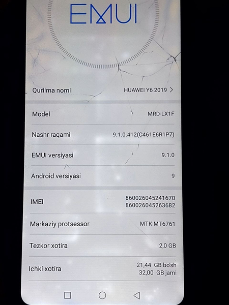 HUAWEI Y6 2019..