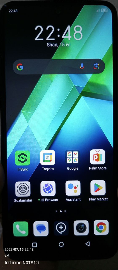 Infinix note 12i sotiladi