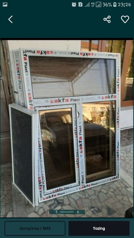 Akfa plast deraza romlari  sotiladi