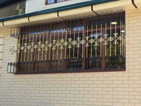 Deraza uchun panjaralar, решётка для окна