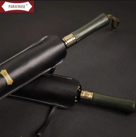 PARAСHАSЕ-Кожаный зонт, Длинный зонт,
Солнечный зонт, Высококачественн