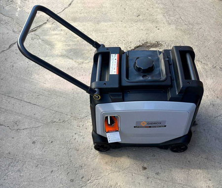 Бесшумный бензиновый инверторный генератор 3,5 kw GIDROX NARXI: 400