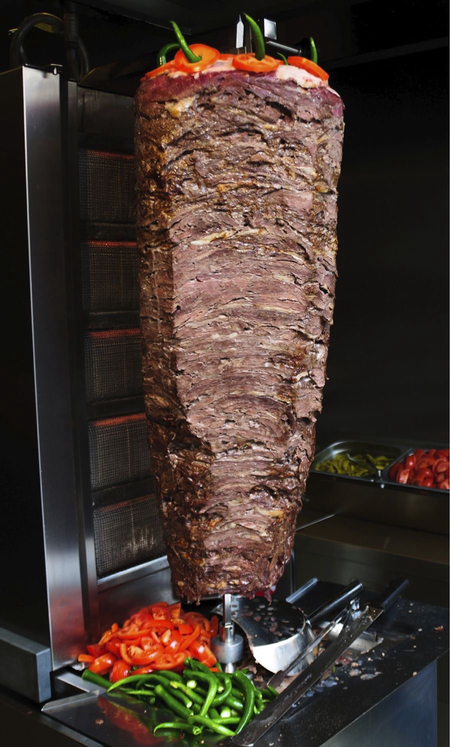 Lavash gosht. Fast food