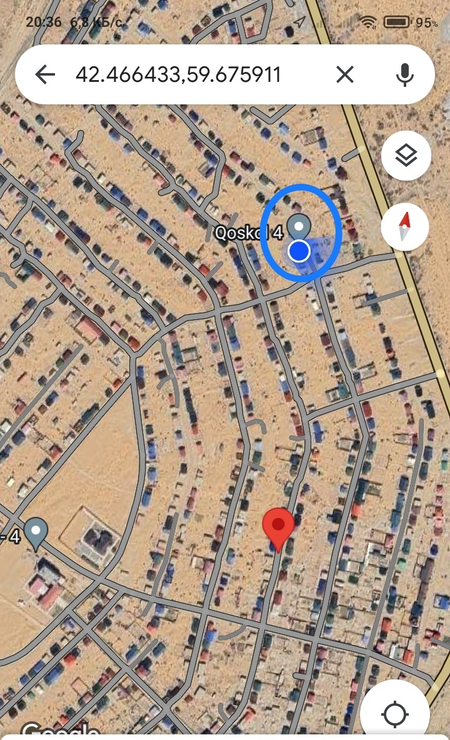 Коскол4 жер план сатылады