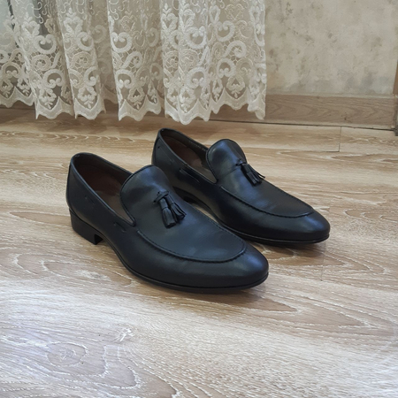 Лоферы кожаные Еаропа