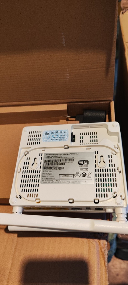 HG8546M echolife huawei gpon modem
