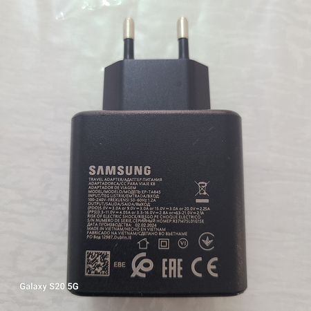 Зарядник для Самсунг адаптер 45вт | Samsung super fast charging adapte