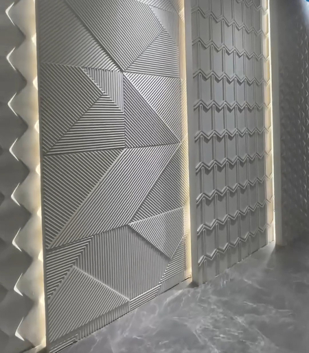 Bambuk Dekor panel MDF, Laminat, Plastik, Alyumin, PVH, PVC, Polyureta