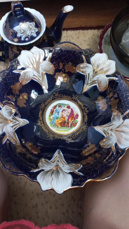 Чинни идишлар чойнак пиёла