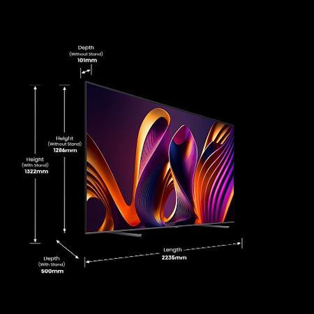 Телевизор Премиум Hisense 100 E7NQ PRO QLED & DLED