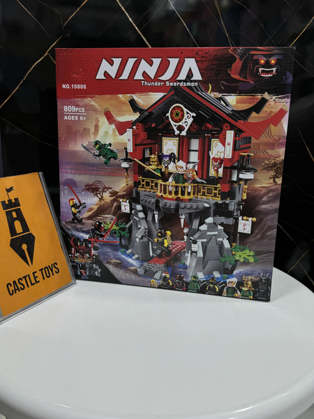 Конструктор Lari (Bela) Ninja: Храм воскресения, 809 дет.