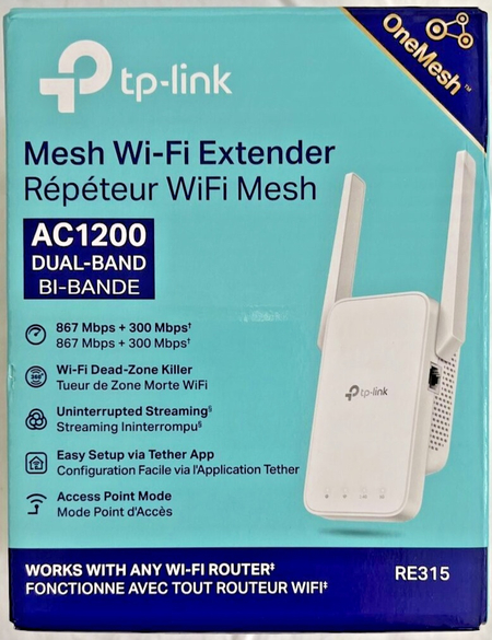 СКИДКА! Tplink RE315 AC1200 Dual Band/Усилитель Сигнала